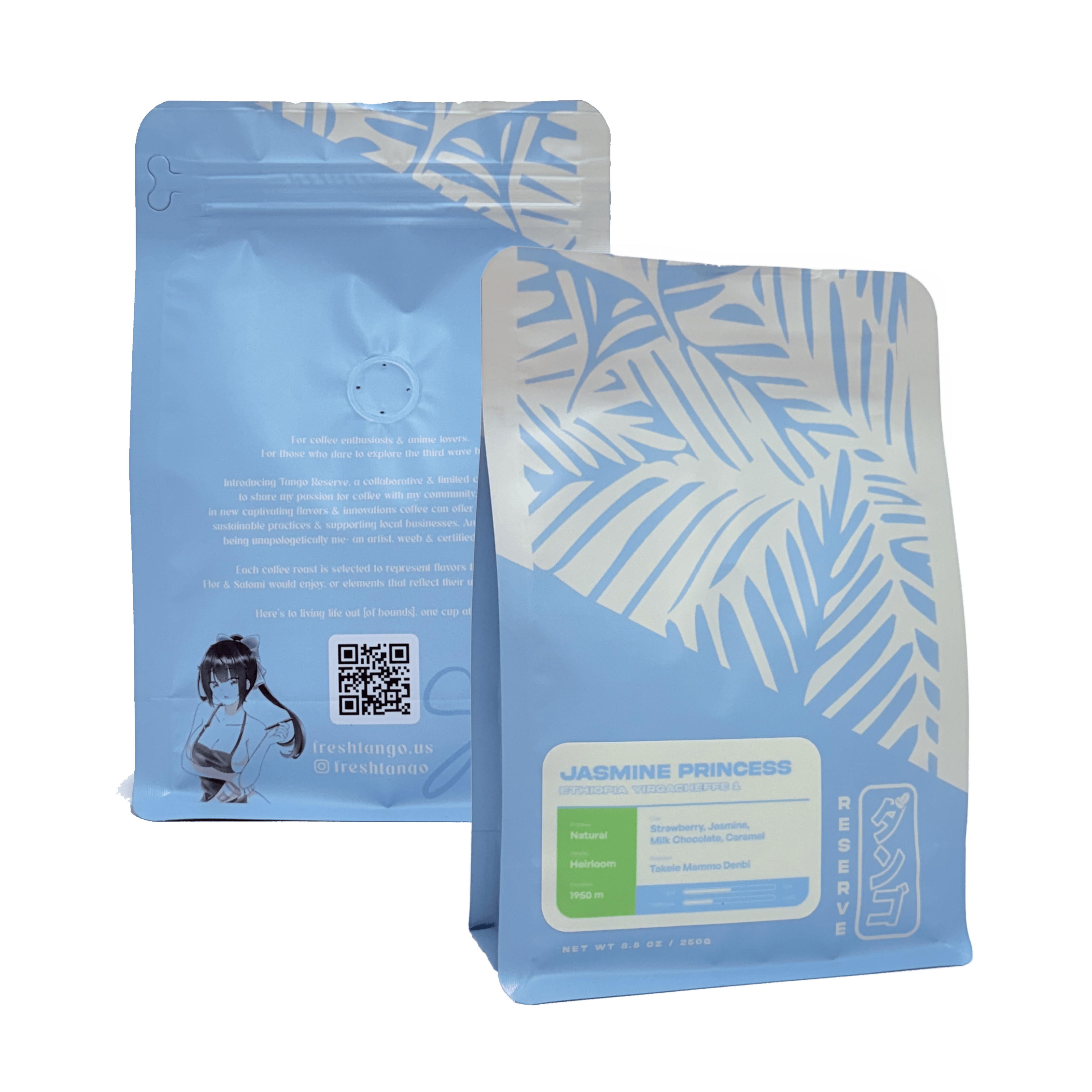 JASMINE PRINCESS - Ethiopia Yirgachaffe 250g – FreshTango