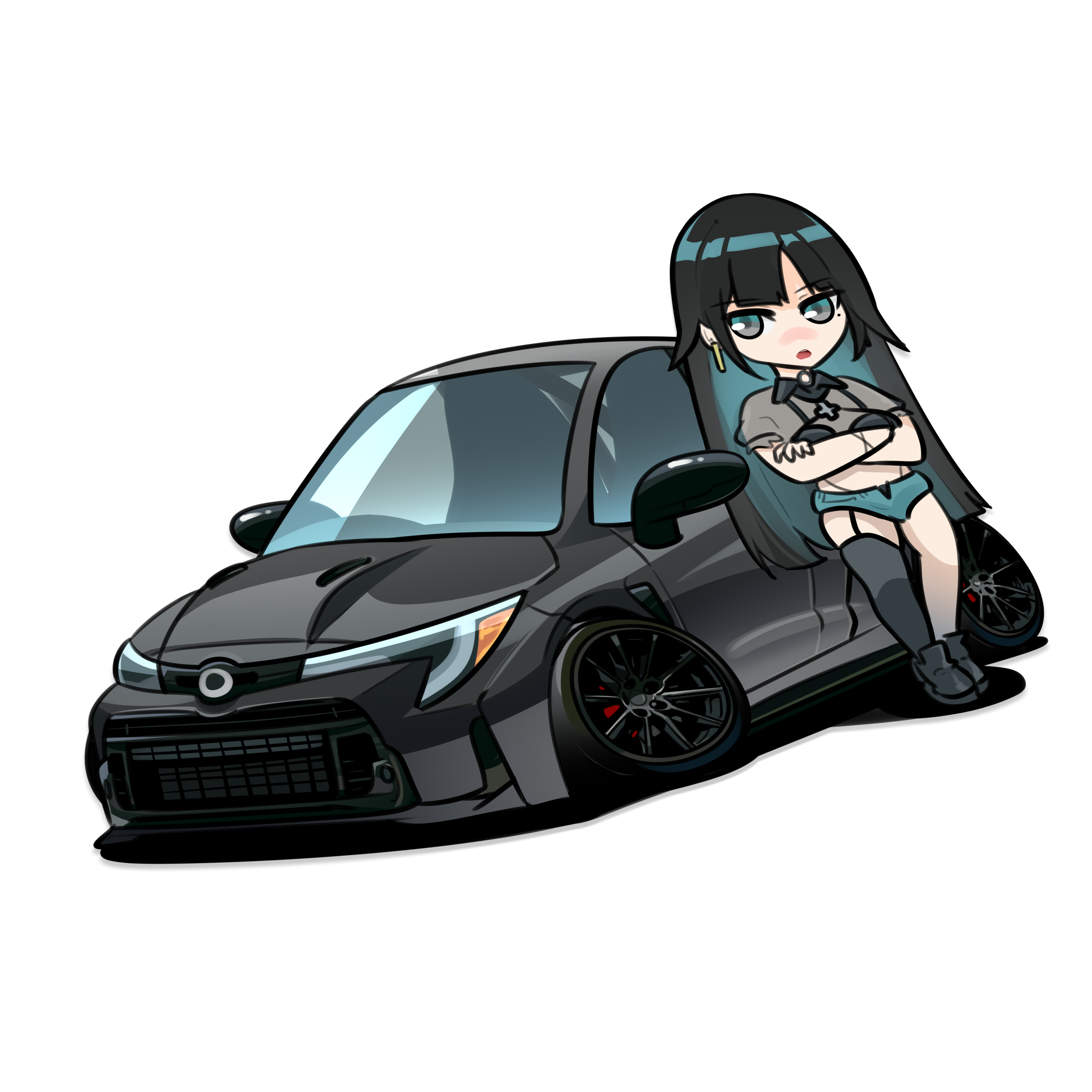 GR FLOROLLA Sticker – FreshTango