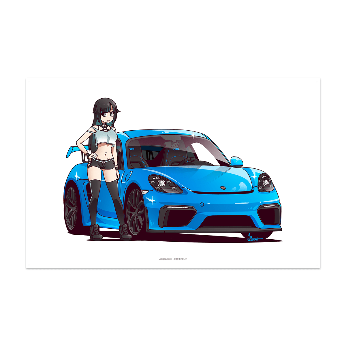 GT-FLOR CHIBI Print Banner – FreshTango