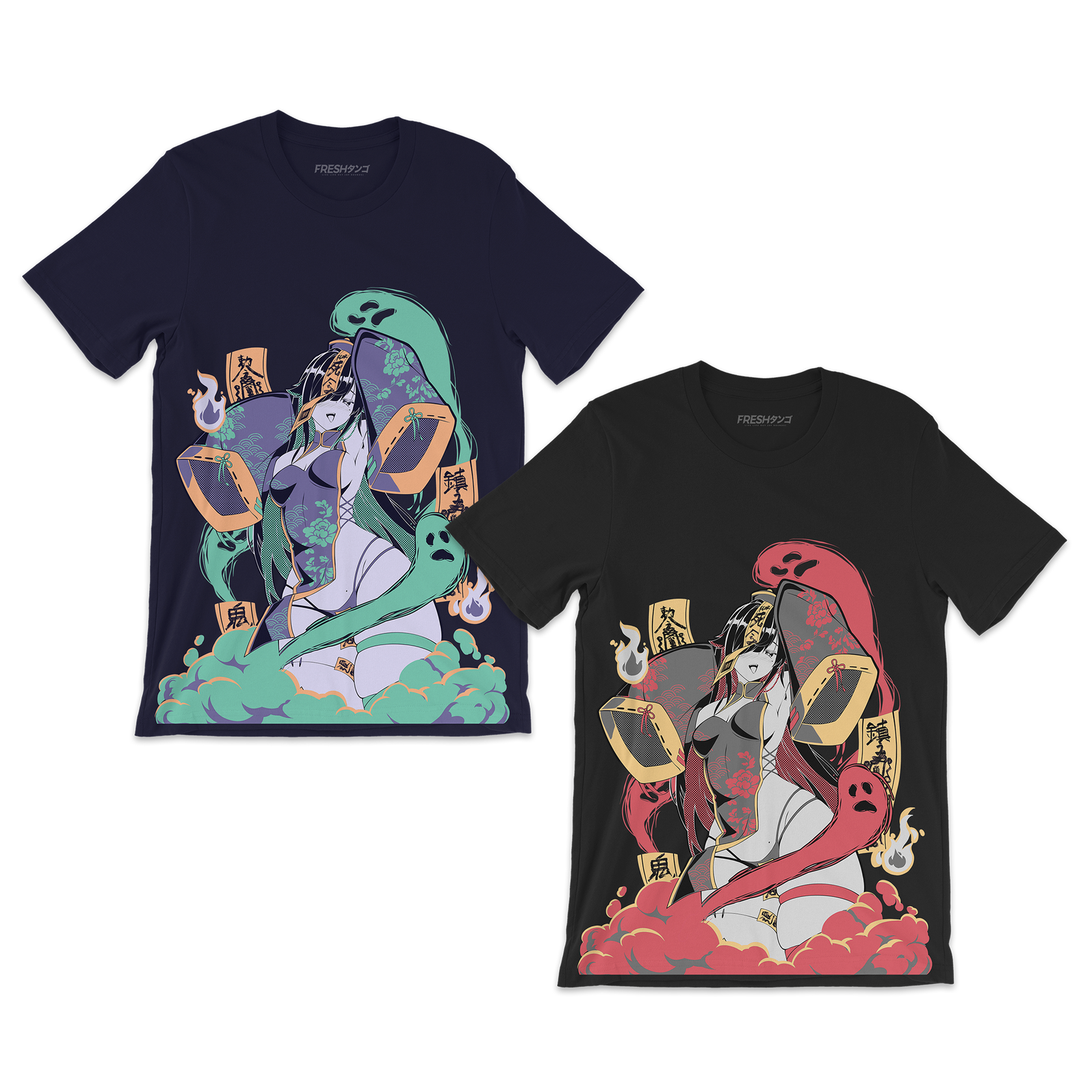 JIANGSHI FLOR Shirt – FreshTango