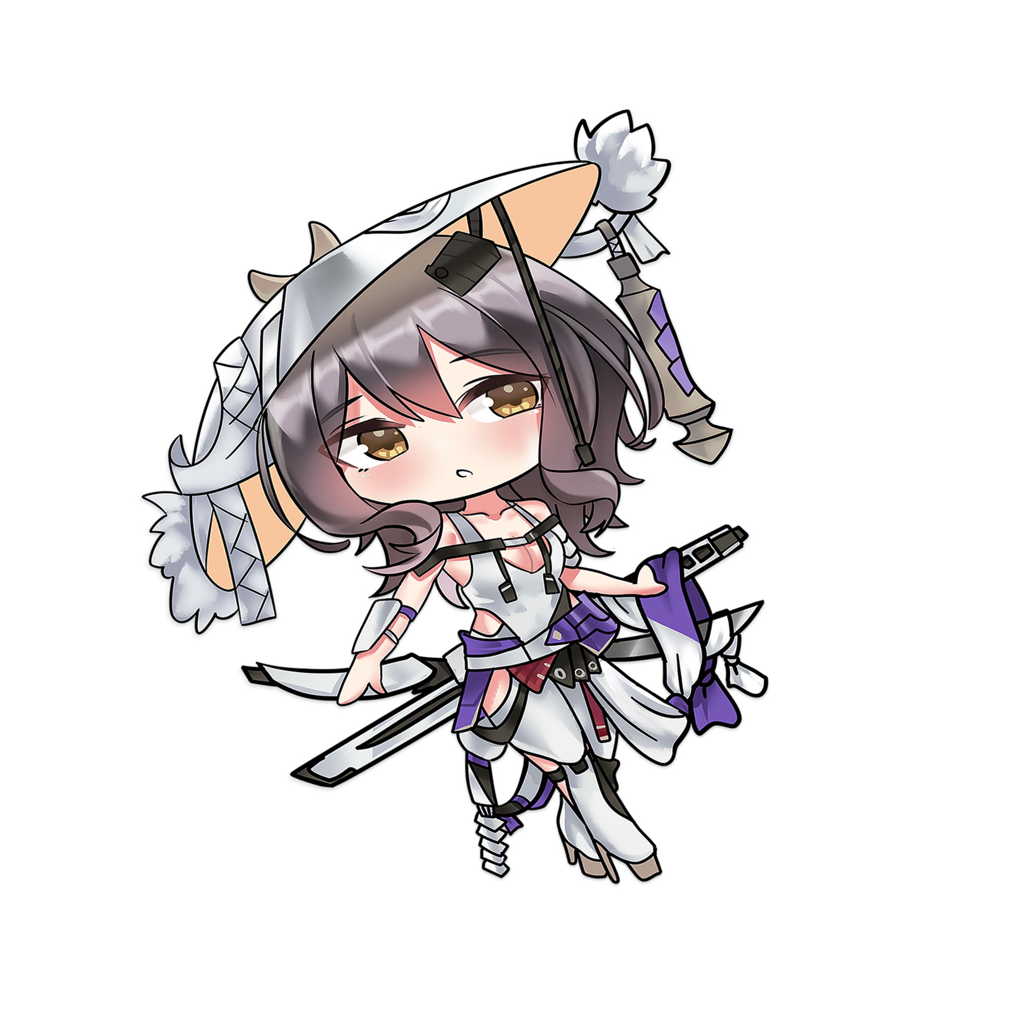 CHIBI SCARLET Sticker – FreshTango