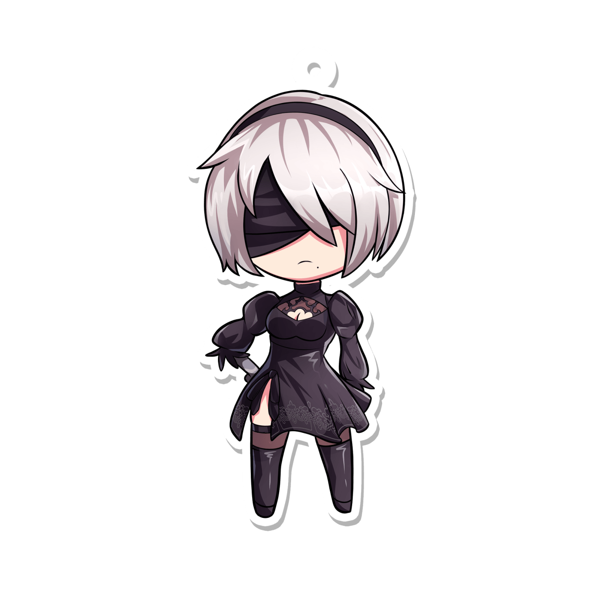 2B CHIBI Acrylic Keychain – FreshTango