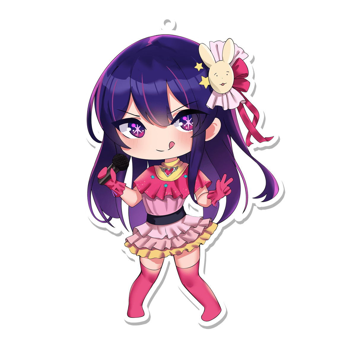 AI HOSHINO CHIBI Acrylic Keychain – FreshTango