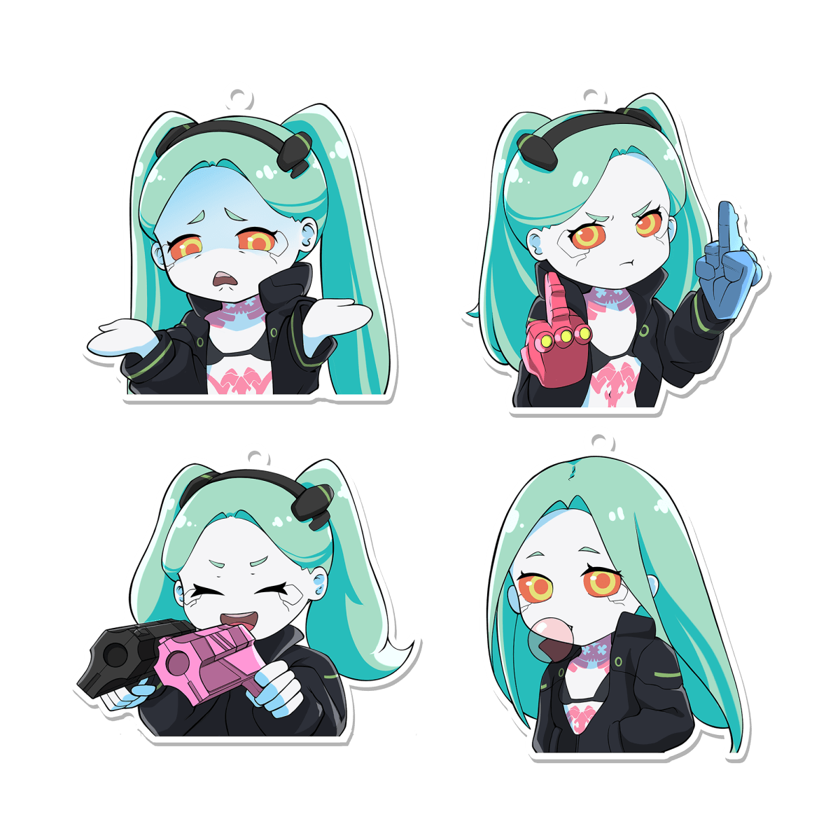 CHIBI REBECCA Acrylic Keychain – FreshTango