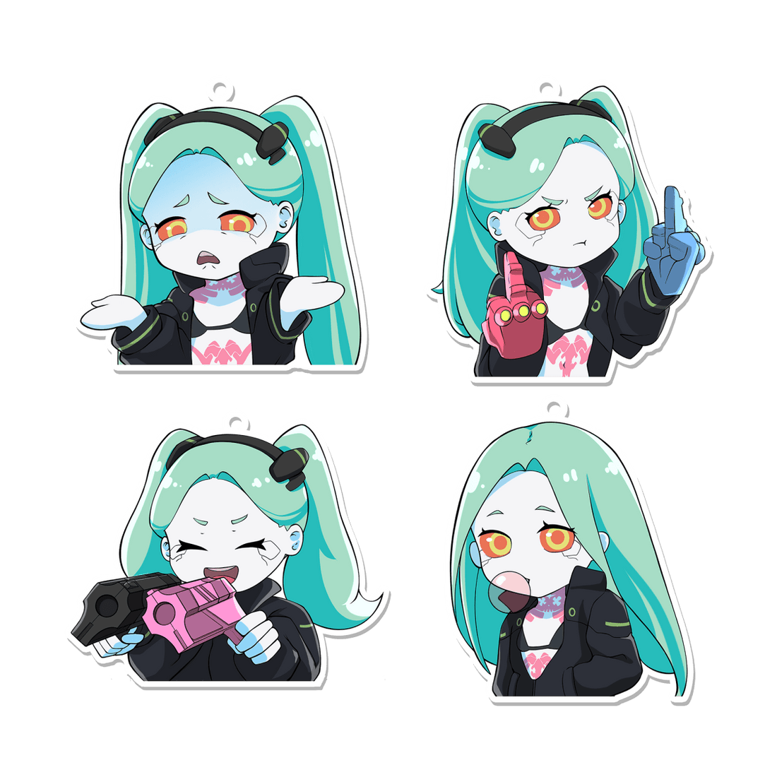 CHIBI REBECCA Acrylic Keychain – FreshTango