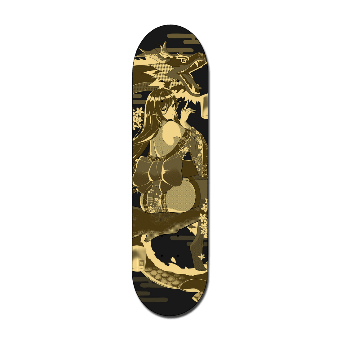 DRAGON MAIDEN FLOR Skate Deck – FreshTango