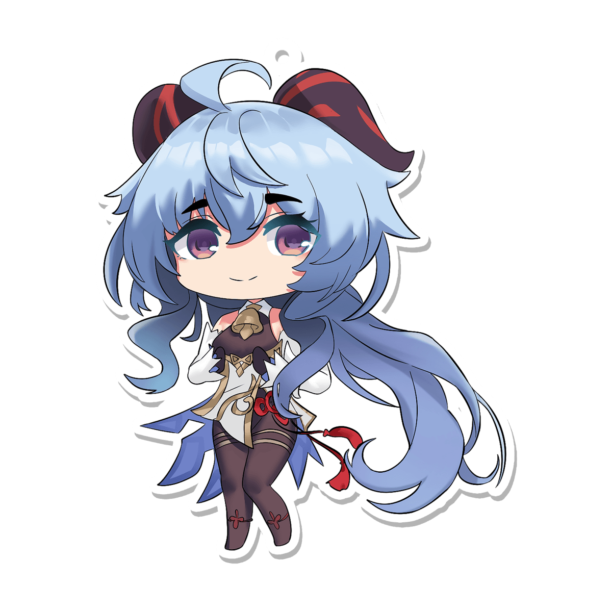 GANYU CHIBI Acrylic Keychain – FreshTango