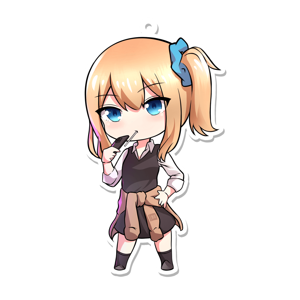 HAYASAKA CHIBI Acrylic Keychain – FreshTango