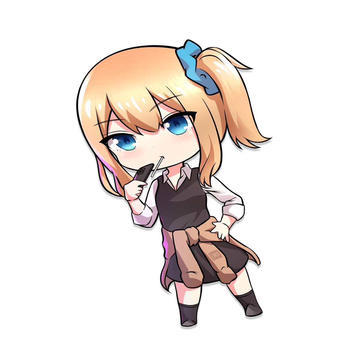 HAYASAKA CHIBI Sticker – FreshTango