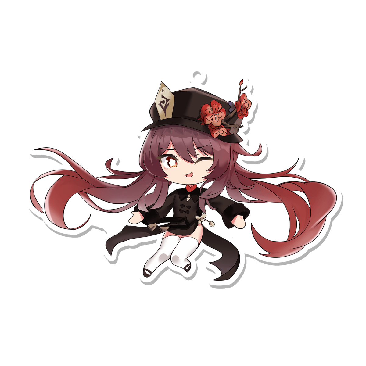 HU TAO CHIBI Acrylic Keychain – FreshTango