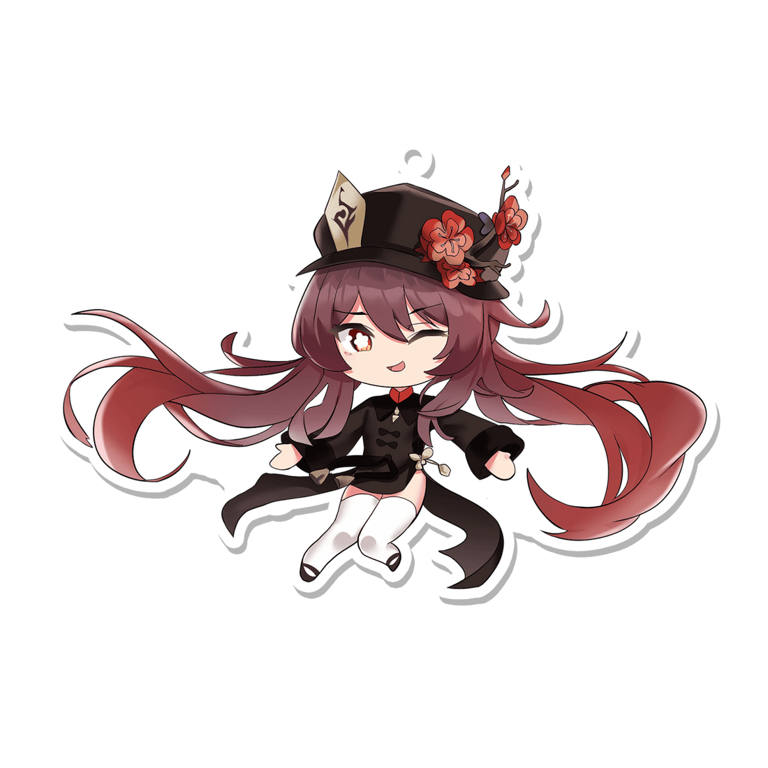 HU TAO CHIBI Acrylic Keychain – FreshTango