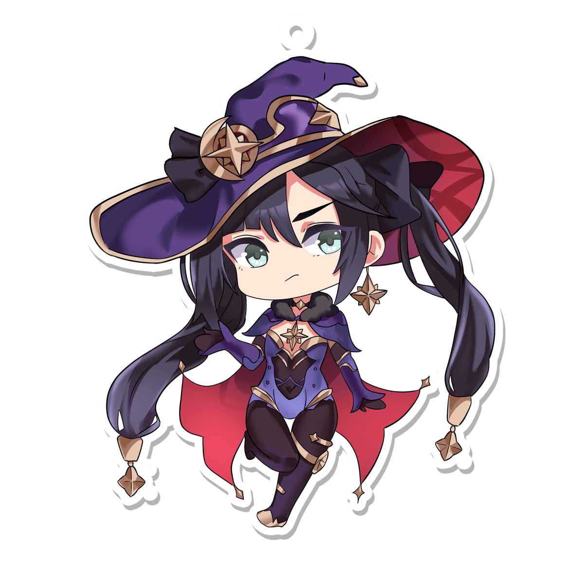 MONA CHIBI Acrylic Keychain – FreshTango