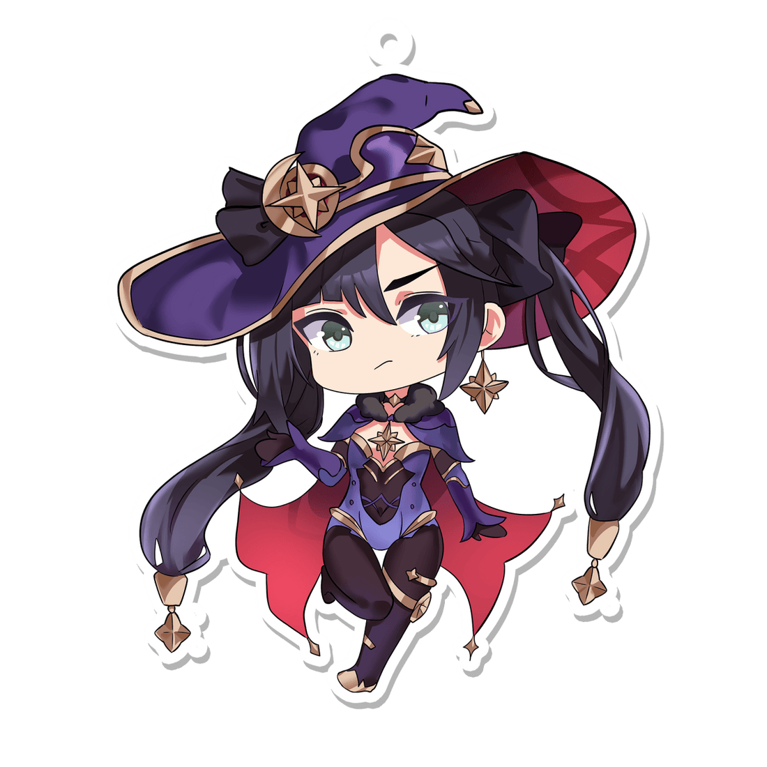 MONA CHIBI Acrylic Keychain – FreshTango