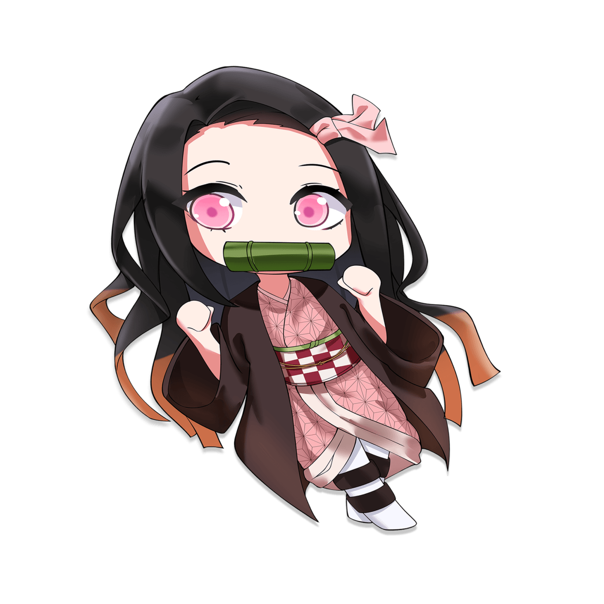NEZUKO CHIBI Sticker – FreshTango