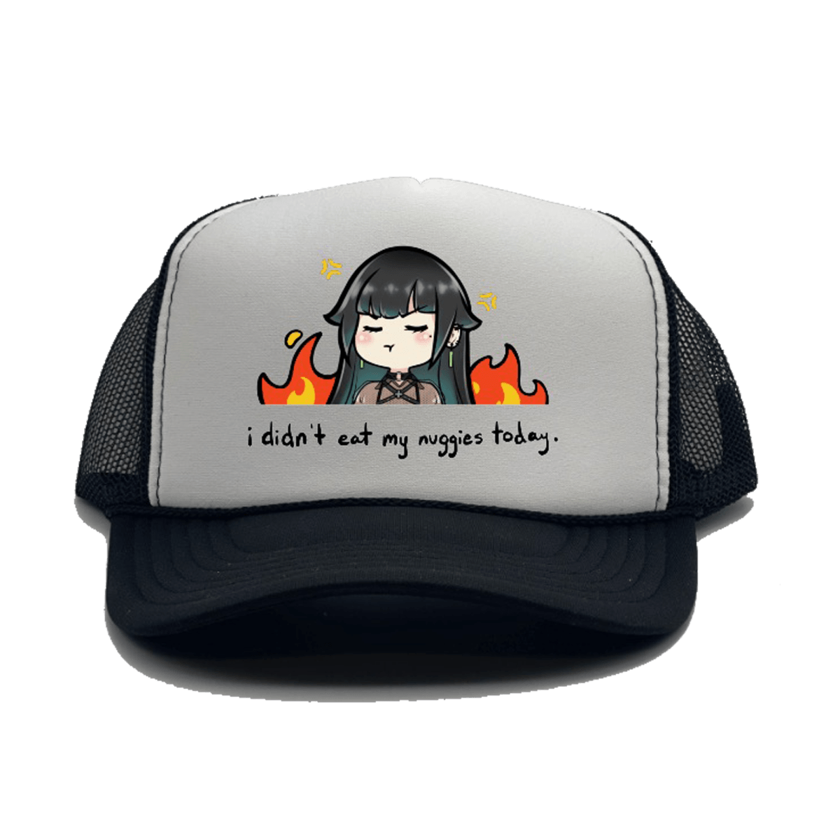 NO NUGGIES FLOR Trucker Hat – FreshTango