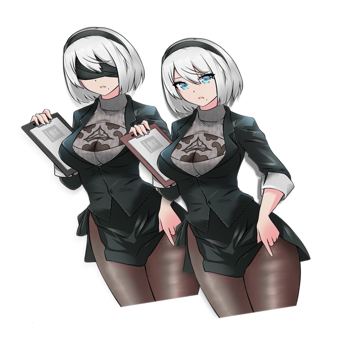 OFFICE LADY 2B Sticker – FreshTango