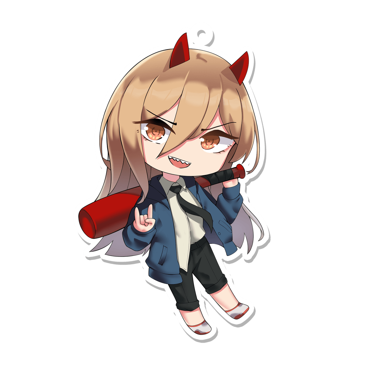 POWER CHIBI Acrylic Keychain – FreshTango