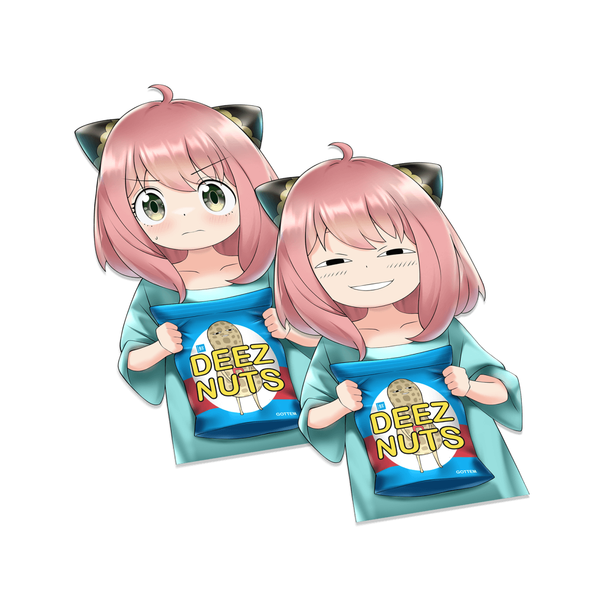 SECRET ANYA DEEZ NUTS Sticker – FreshTango