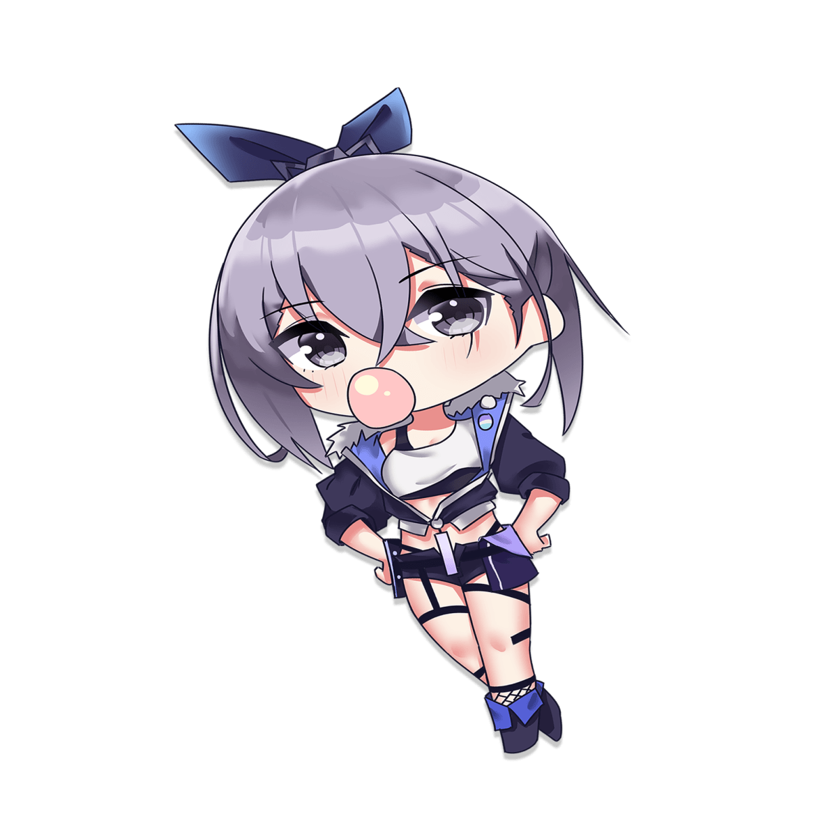 SILVERWOLF CHIBI Sticker – FreshTango