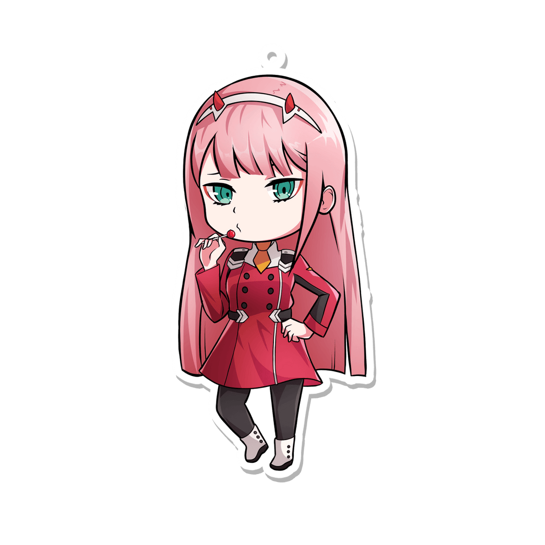 ZERO TWO CHIBI Acrylic Keychain – FreshTango